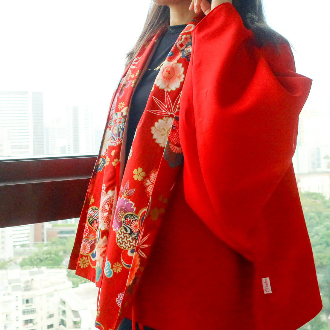 HMC104 成人女裝燙金暗紅和風服 – BBshop.com.hk